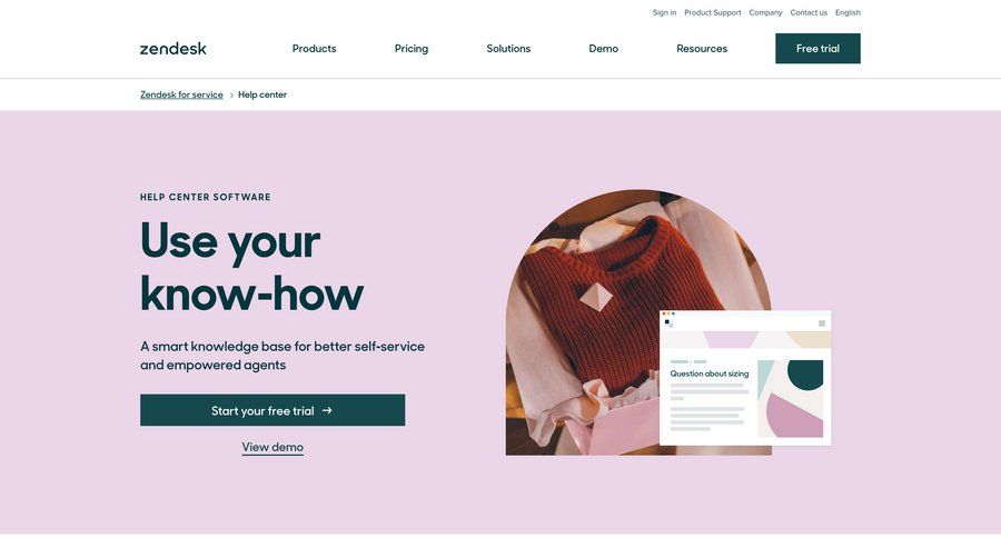Zendesk UI screen examples | Nicelydone