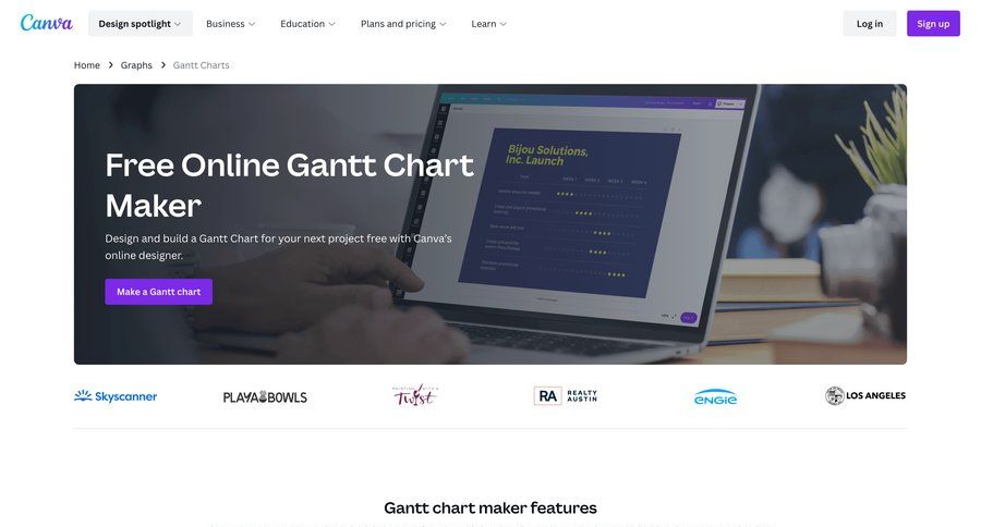 Canva page examples | Nicelydone
