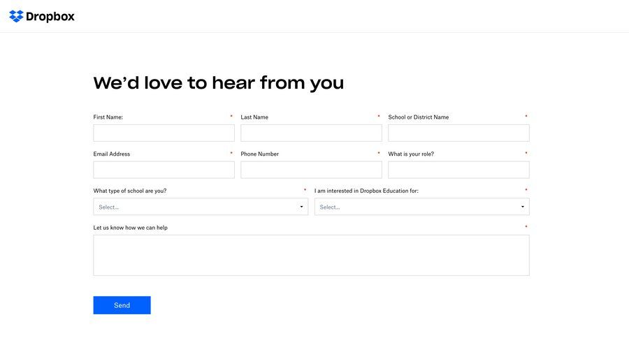 Dropbox UI screen examples | Nicelydone