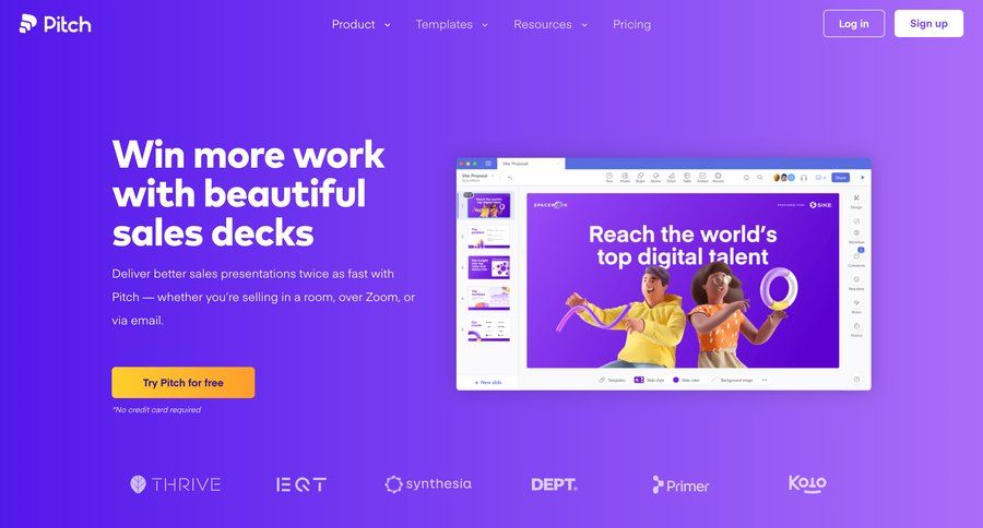 Landing page page design examples from Saas web applications | Nicelydone