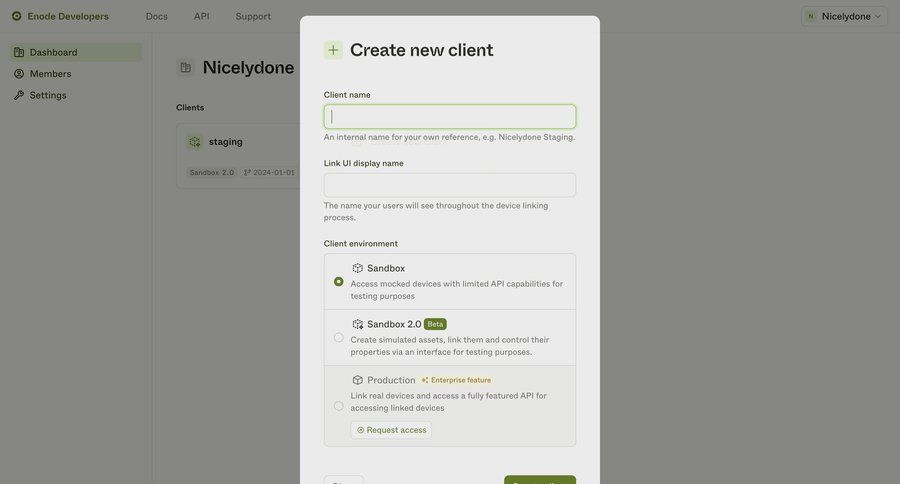 Enode UI screen examples | Nicelydone