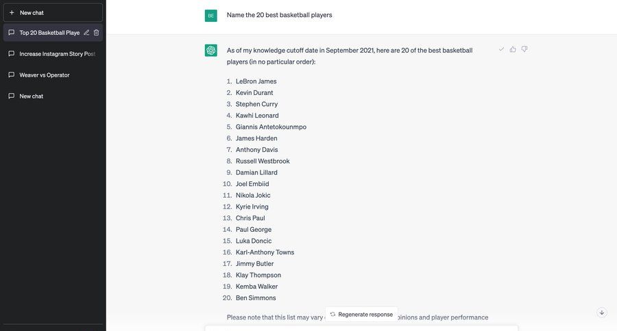 OpenAI page examples | Nicelydone