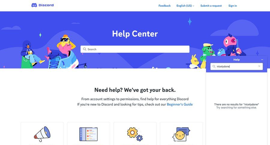 Discord page examples | Nicelydone