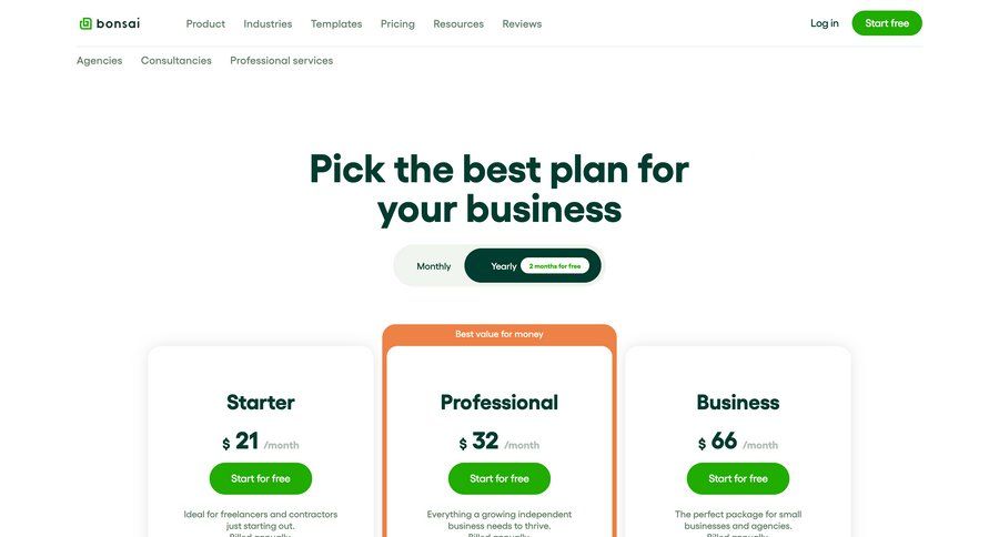 Bonsai UI screen examples | Nicelydone