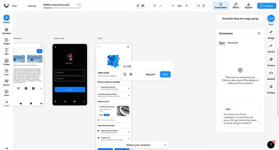 Saas screen examples inspiration library | Nicelydone