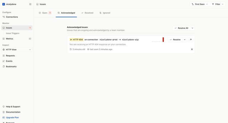 Hookdeck UI screen examples | Nicelydone