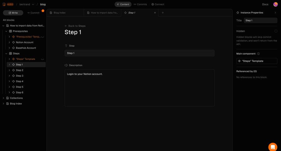Basehub Page Examples Nicelydone 
