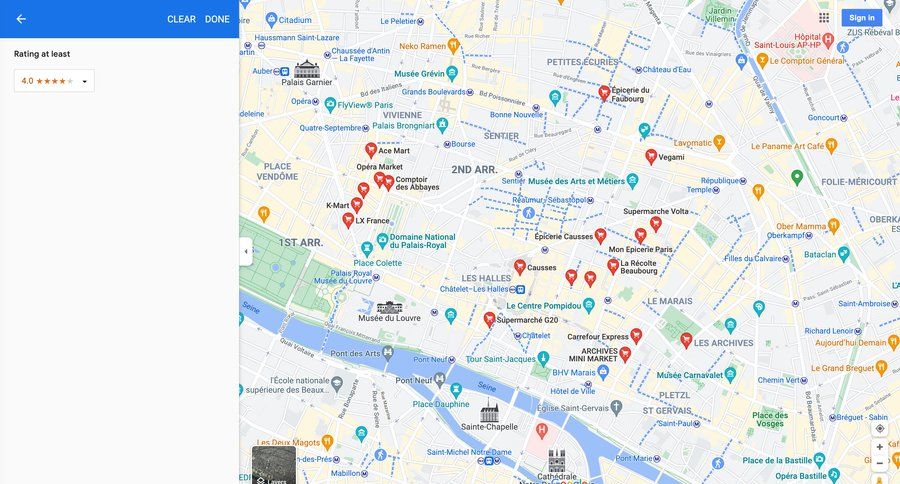 Google maps UI screen examples | Nicelydone