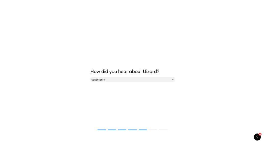 Uizard UI screen examples | Nicelydone