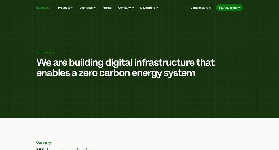 About & company mission page design examples from Saas web applications ...