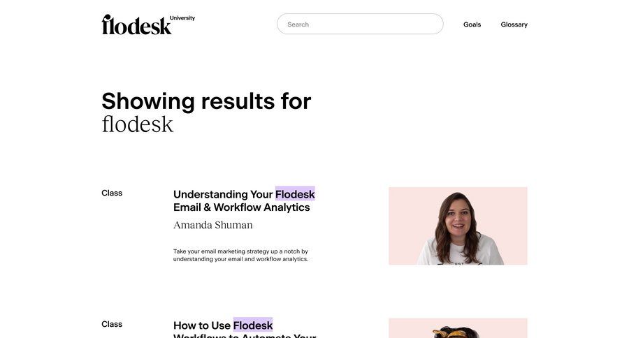 Flodesk UI screen examples | Nicelydone