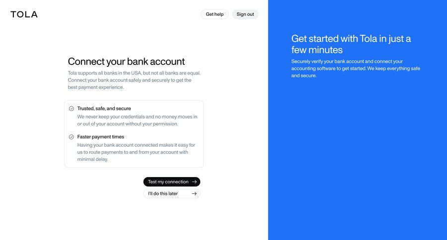 Tola UI screen examples | Nicelydone