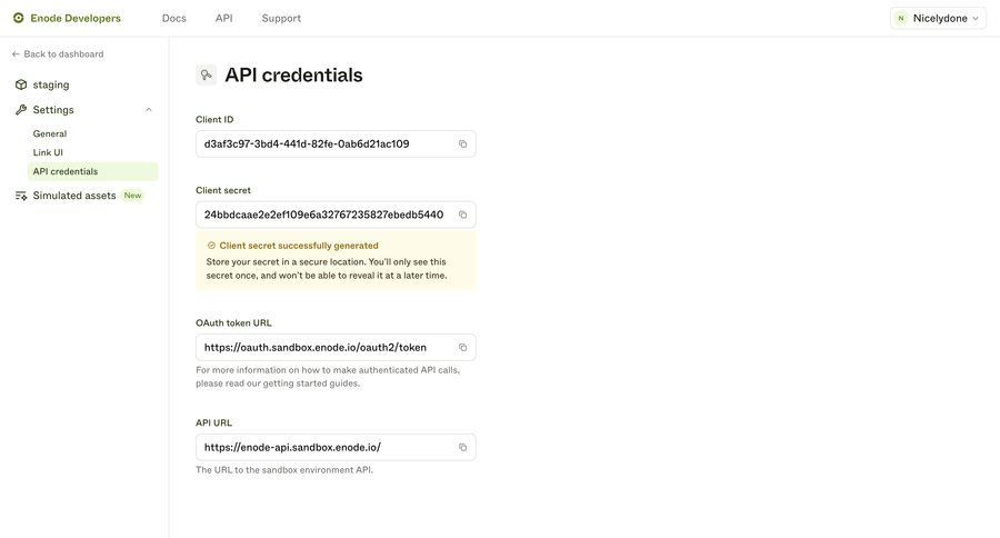 Enode page examples | Nicelydone