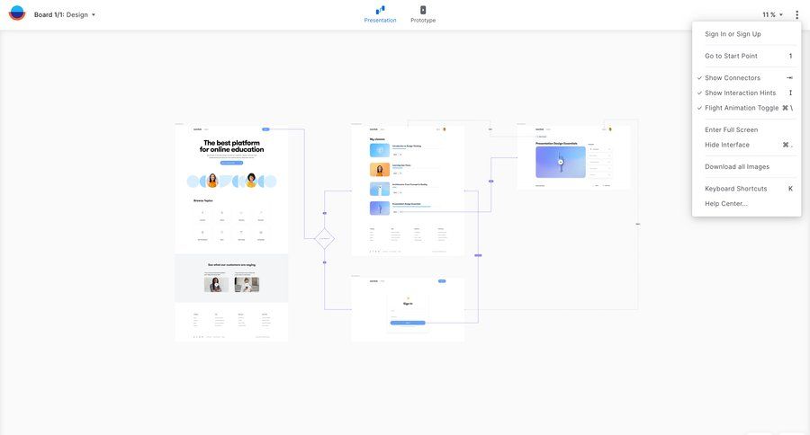 Overflow UI screen examples | Nicelydone