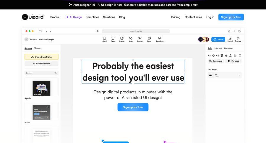 Landing page page design examples from Saas web applications | Nicelydone