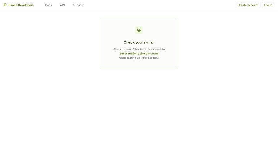 Enode UI screen examples | Nicelydone