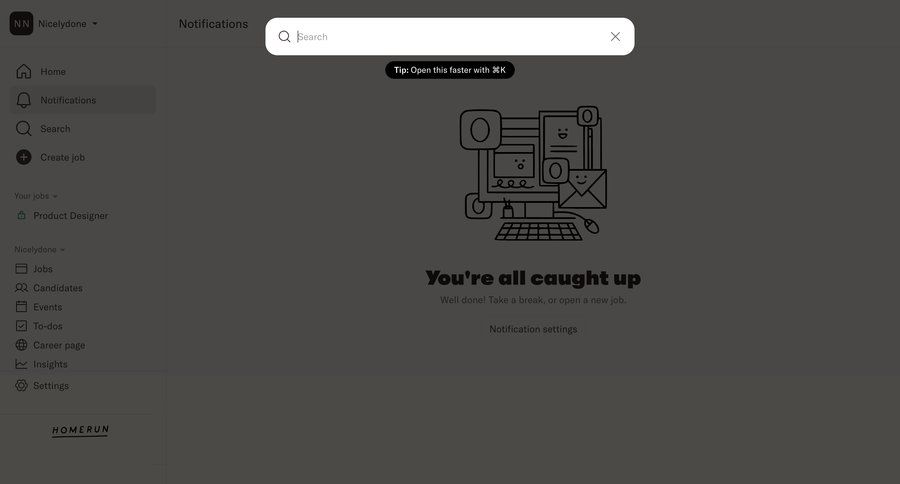 Notification examples from Saas web applications | Nicelydone