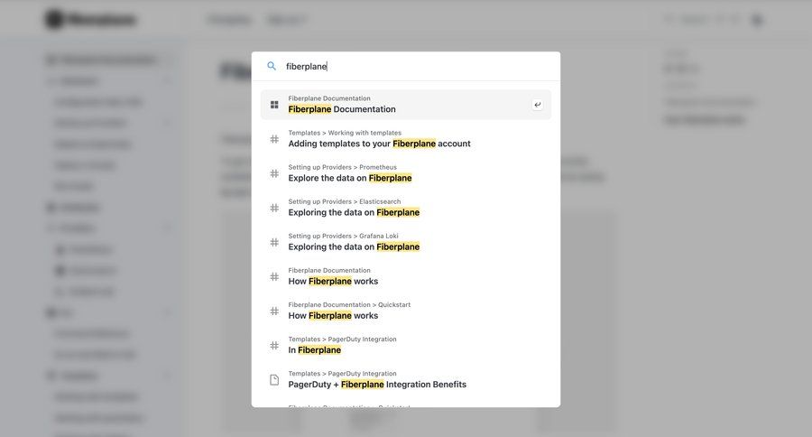 Fiberplane UI screen examples | Nicelydone