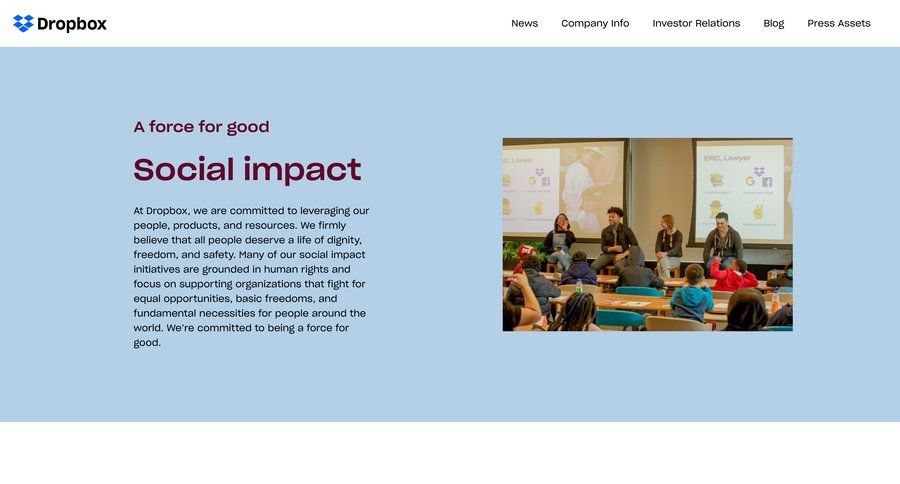 Dropbox UI screen examples | Nicelydone