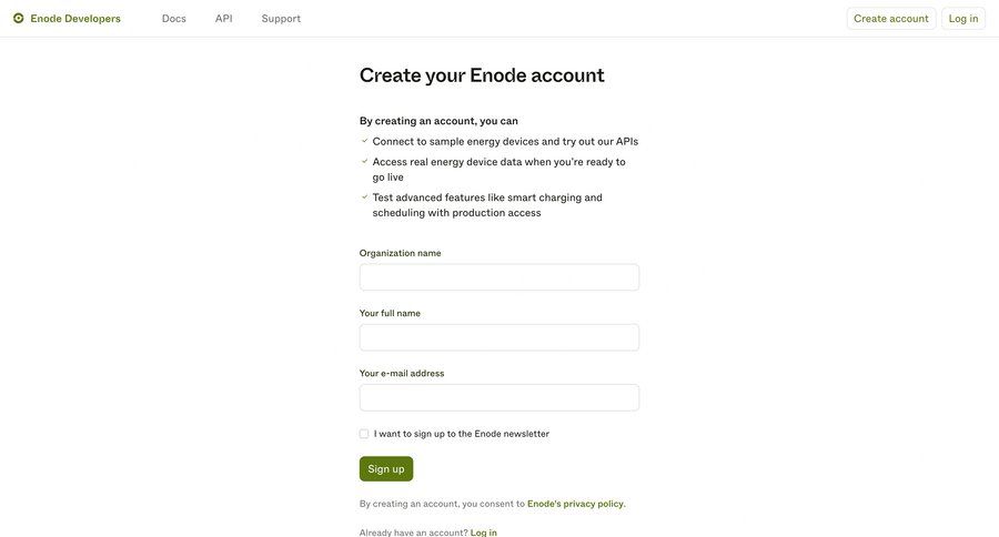 Enode page examples | Nicelydone