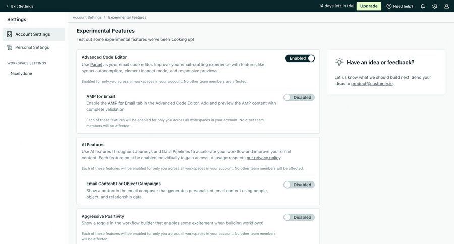 Settings page design examples from Saas web applications | Nicelydone