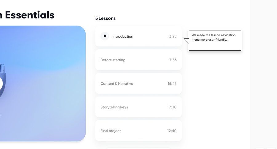Overflow UI screen examples | Nicelydone