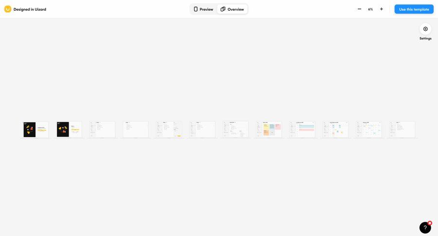 Uizard UI screen examples | Nicelydone