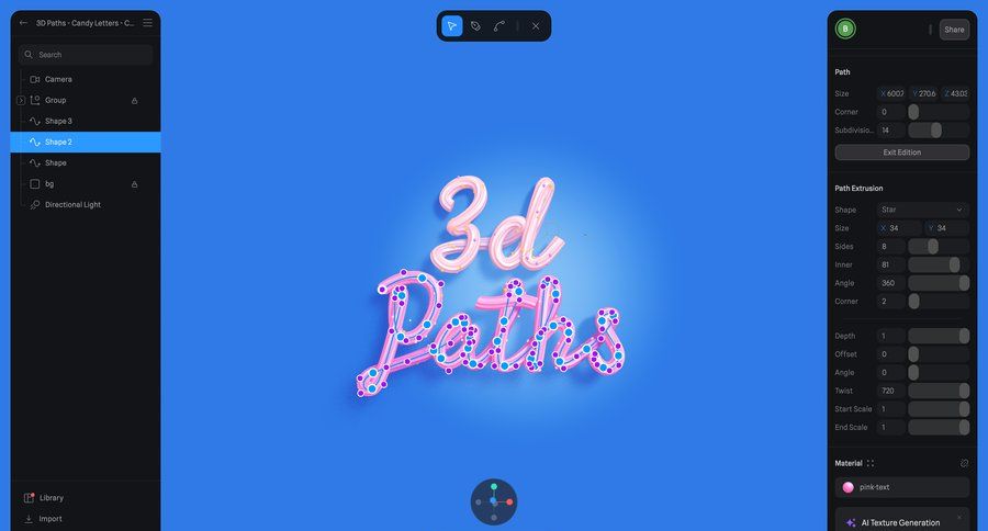 Spline page examples | Nicelydone