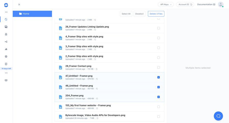 Bulk actions design examples • Nicely done