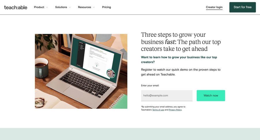 Demo page design examples from Saas web applications | Nicelydone