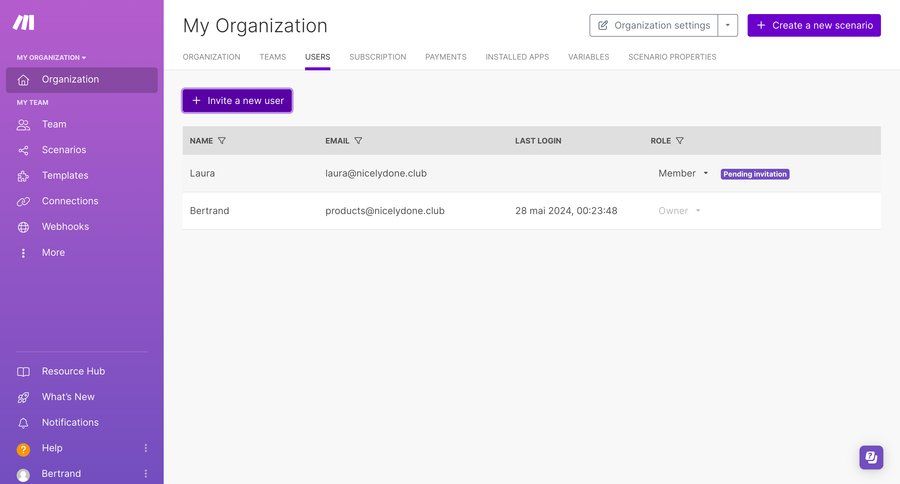 Table page design examples from Saas web applications | Nicelydone