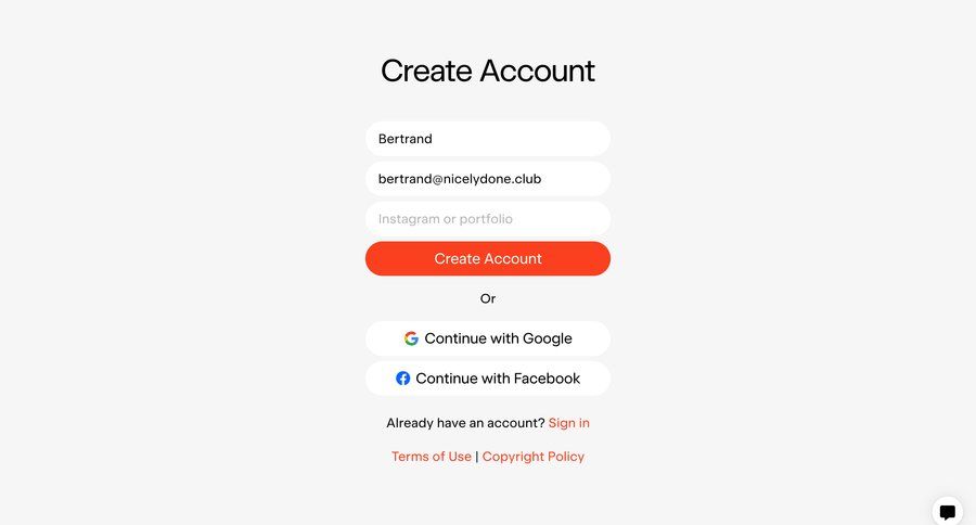 Exactly page examples | Nicelydone
