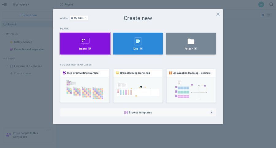 Whimsical UI screen examples | Nicelydone