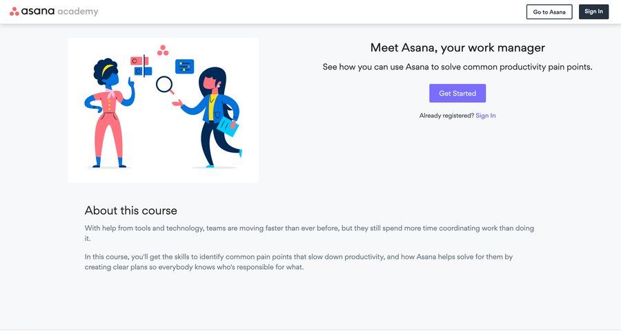 Asana UI screen examples | Nicelydone