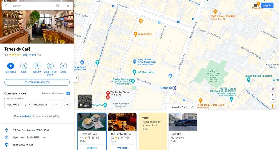 Google maps UI screen examples | Nicelydone