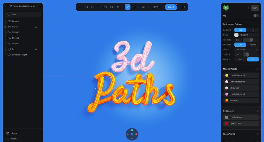 Spline page examples | Nicelydone