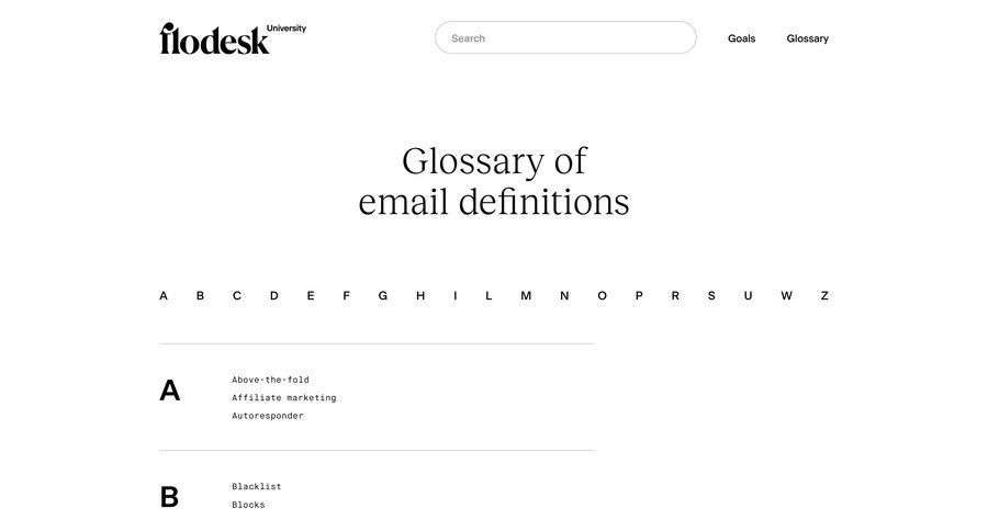 Flodesk UI screen examples | Nicelydone