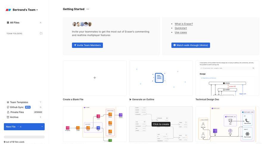 Eraser UI screen examples | Nicelydone