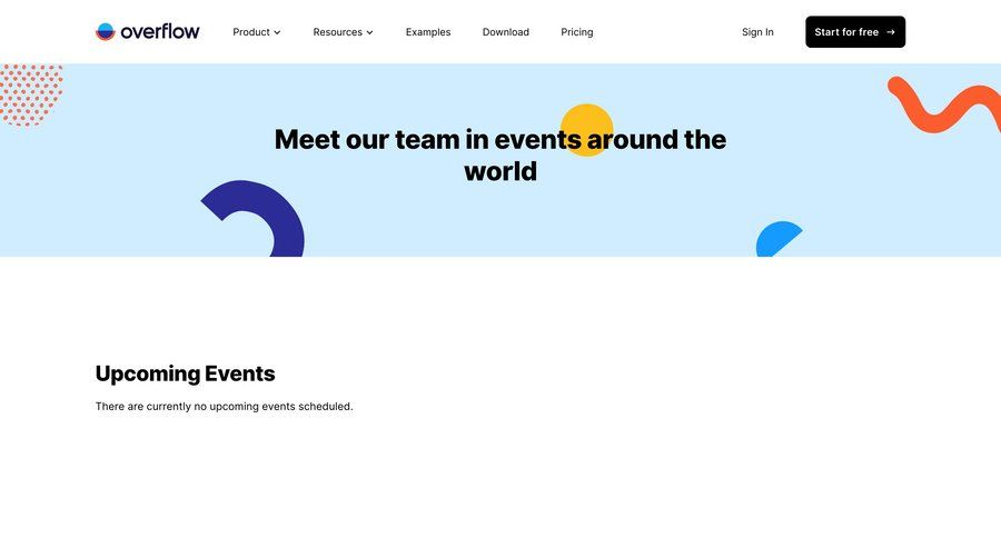 Overflow UI screen examples | Nicelydone