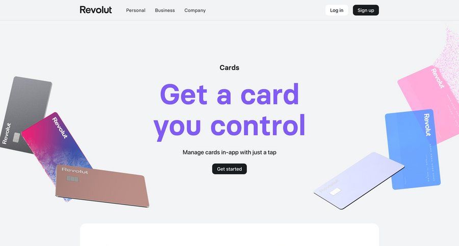 Revolut UI screen examples | Nicelydone