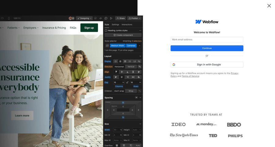 Contact page design examples from Saas web applications | Nicelydone