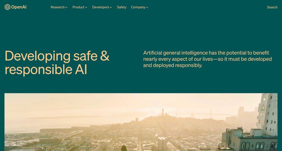 OpenAI UI screen examples