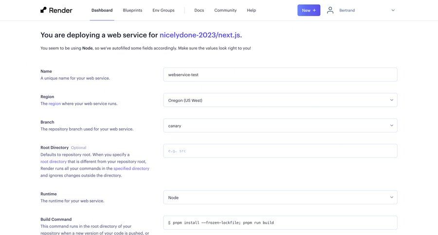 Render UI screen examples | Nicelydone
