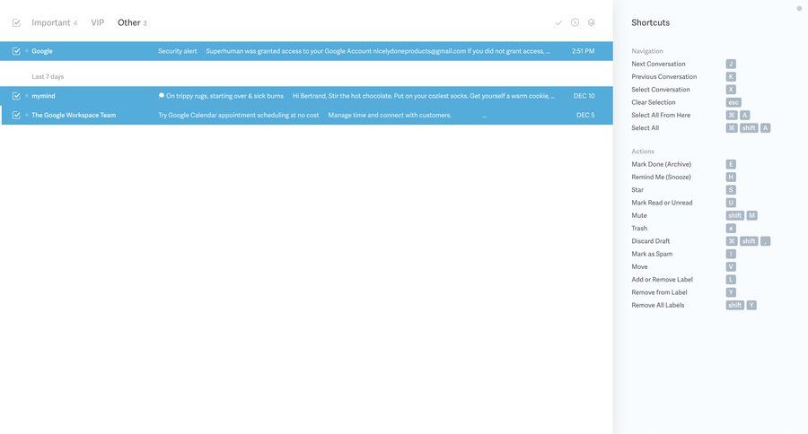 Bulk actions examples from Saas web applications | Nicelydone