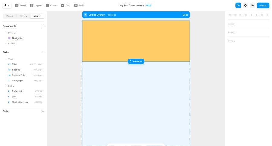 Framer UI screen examples | Nicelydone