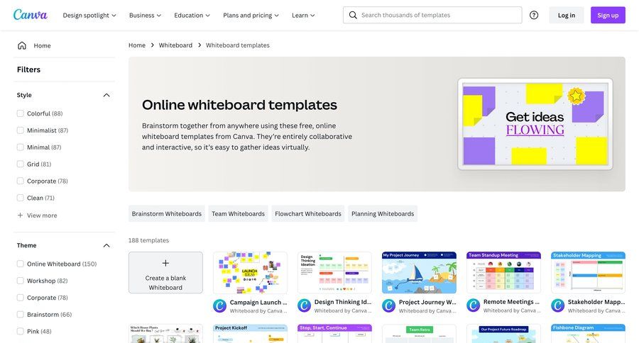 Canva UI screen examples | Nicelydone