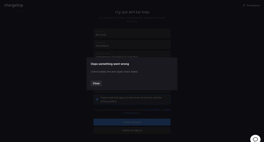 Chargetrip page examples | Nicelydone