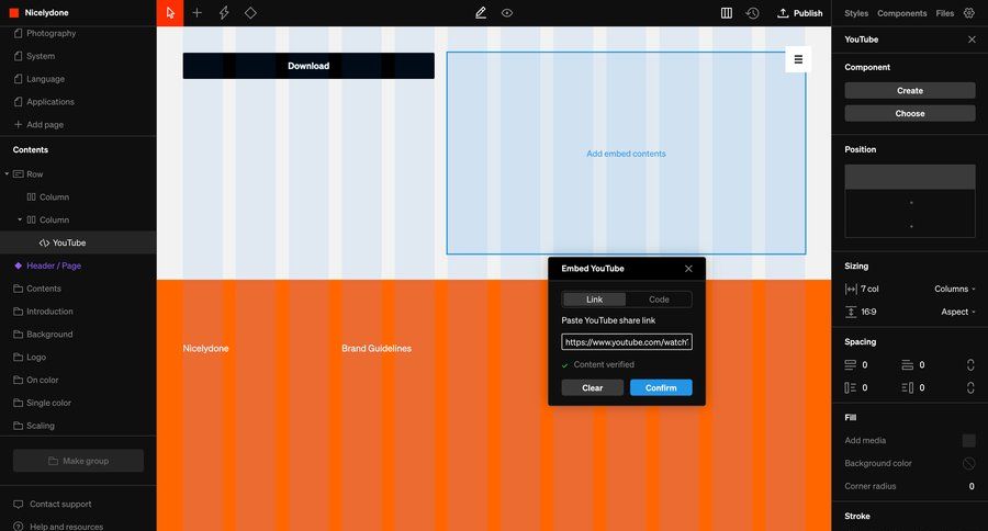 Standards page examples | Nicelydone