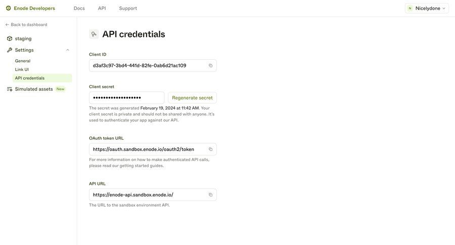 Enode UI screen examples | Nicelydone