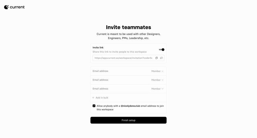 Current UI screen examples | Nicelydone